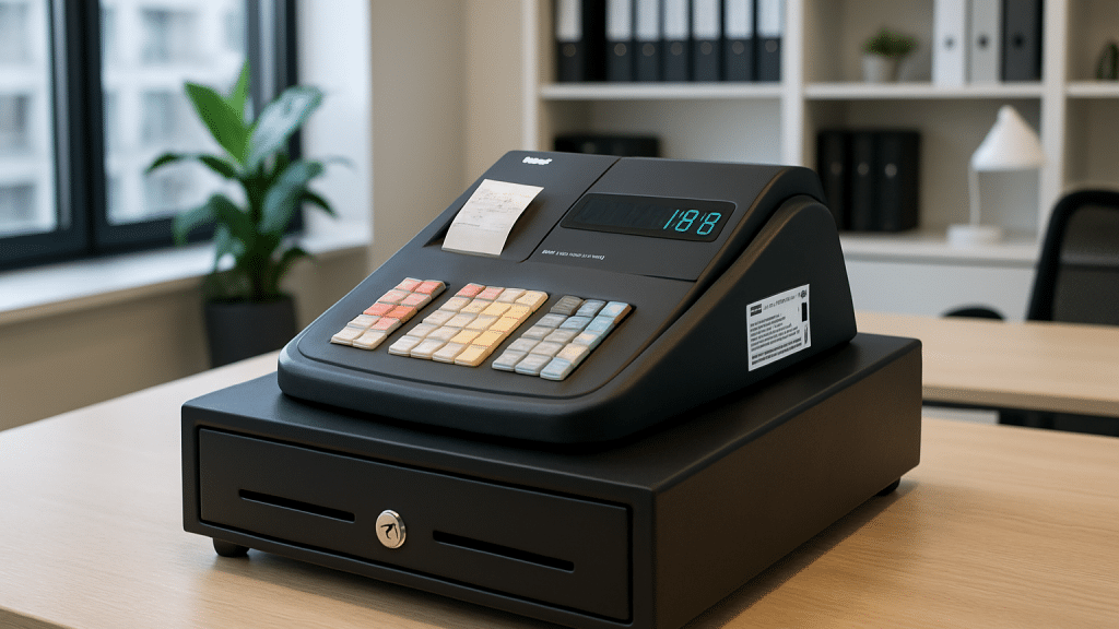 Review: SAM4S Cash Register ER-180UL Black - Viking UK Blog